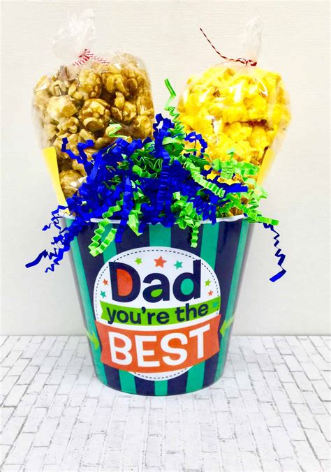 Popcorn Gift Ideas for Father's Day | Tin of Popcorn | Fathers Day