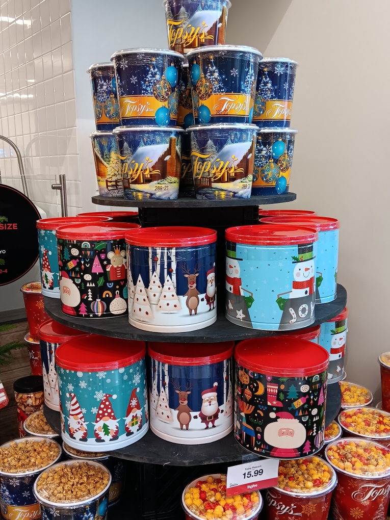 Topsys Popcorn Bundle | Popcorn Tins